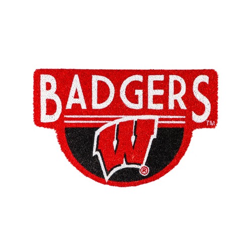 Evergreen University Of Wisconsin-madison Indoor Outdoor Natural Shaped ...