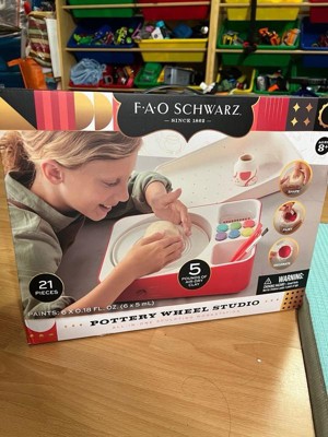 Fao Schwarz pottery Wheel Studio All-in-one Sculpting Workstation : Target