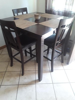 Bennox Counter Height Dining Table Set Brown - Signature Design By ...