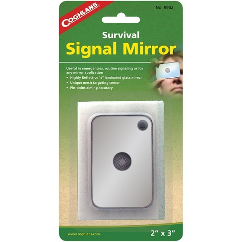 Coghlan's Survival Signal Mirror, 2" X 3", Emergency Signaling ...