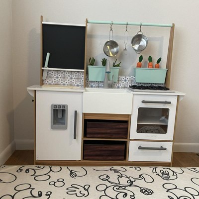 Kidkraft Farmhouse Play Kitchen With 18pc Accessory Play Set : Target