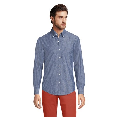 Lands' End Men's Traditional Fit Flagship Flannel Shirt : Target
