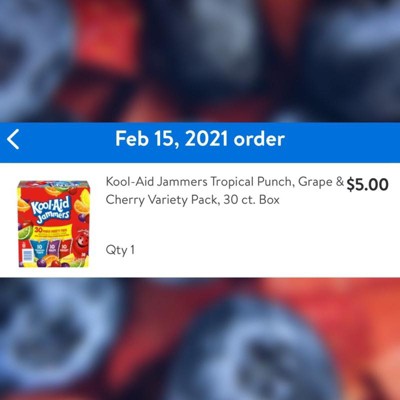 Kool-aid Jammers Variety Pack - 30pk/6 Fl Oz Pouches : Target