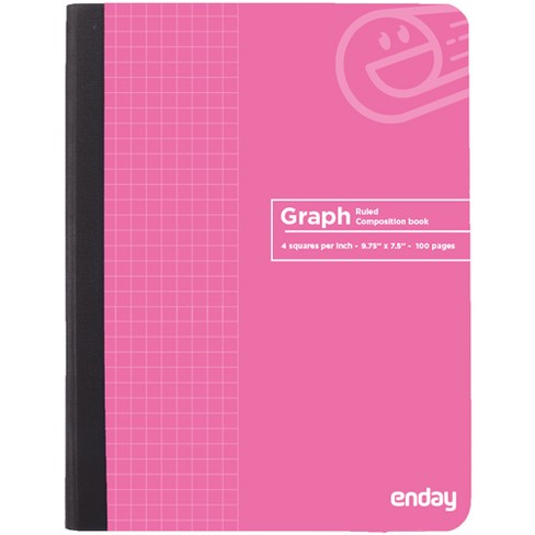 Enday Quad-ruled Composition Notebook - 100 Sheets : Target