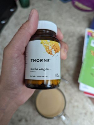 Thorne Research - Bacillus Coagulans Probiotic - Shelf Stable Probiotic ...