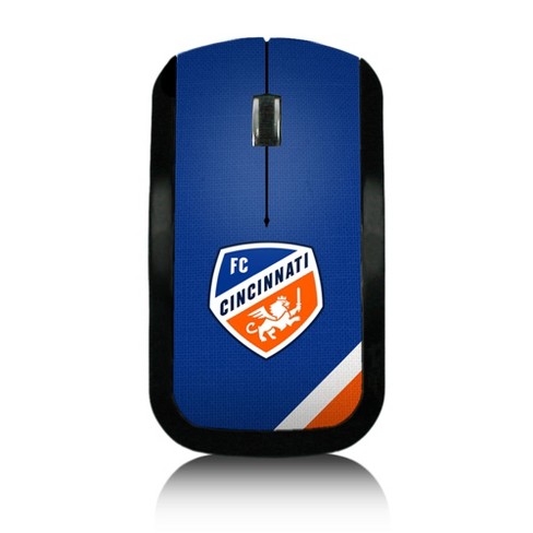 Keyscaper Fc Cincinnati Diagonal Stripe Wireless Mouse : Target