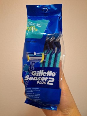 Gillette Sensor2 Plus Pivoting Head Men's Disposable Razors - 15ct : Target