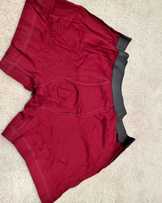 Men's Boxer Briefs 5pk - Goodfellow & Co™ Plum Purple/burgundy/teal ...