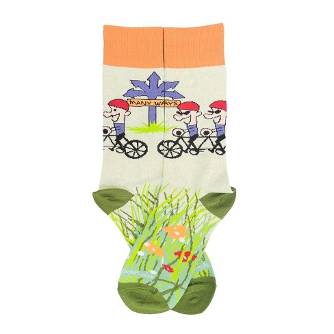 Many Ways Bicycle Socks (women's Sizes Adult Medium) From The Sock ...