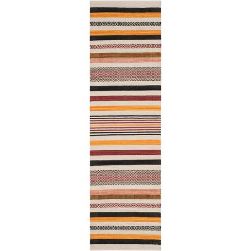 Montauk Mtk211 Hand Woven Runner Rug - Red/multi - 2'6"x10' - Safavieh ...