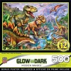 Masterpieces 500 Piece Glow In The Dark Puzzle - Dinosaur Valley - 15 ...