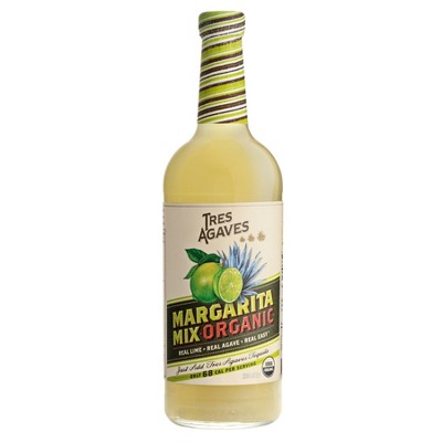 Tres Agaves Organic Margarita Mix - 1l Bottle : Target