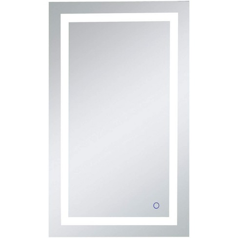 Elegant Lighting Helios 24in X 40in Hardwired Led Mirror With Touch ...