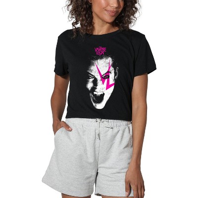Women's The Vampire Lestat Lestat Face Crop Top : Target