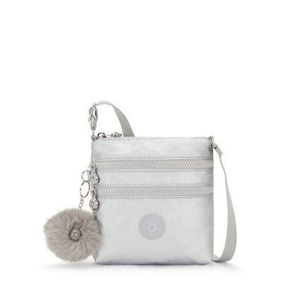 Kipling Alvar Extra Small Metallic Mini Bag Platinum M Gg : Target