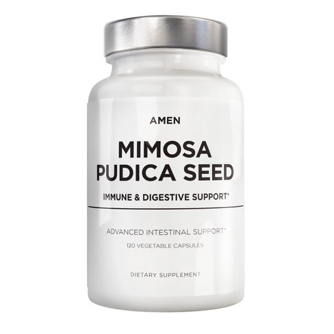 Amen Mimosa Pudica Seed Herbal Cleanse Supplement - 120ct : Target