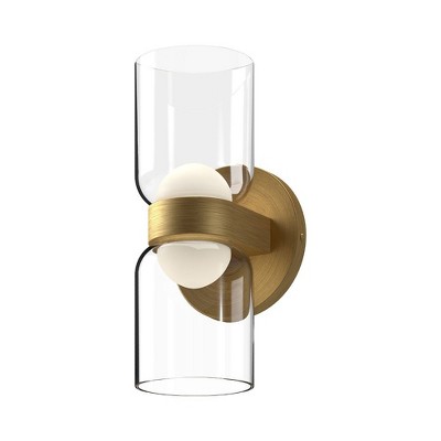 Kuzco Lighting Cedar - Light Wall Light In Brushed Gold : Target