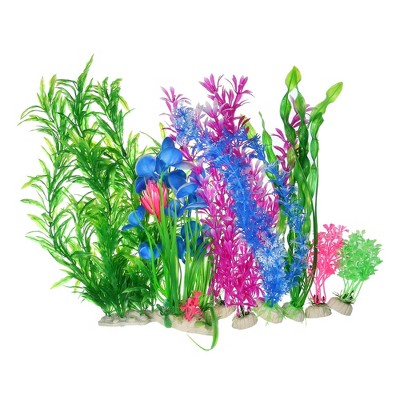 Unique Bargains Aquarium Fake Colorful Artificial Fish Tank Decor ...