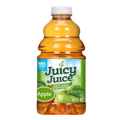 Juicy Juice Apple 100% Juice - 48 Fl Oz Bottle : Target
