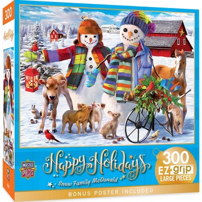 Masterpieces 300 Piece Ez Grip Christmas Jigsaw Puzzle - Winter ...