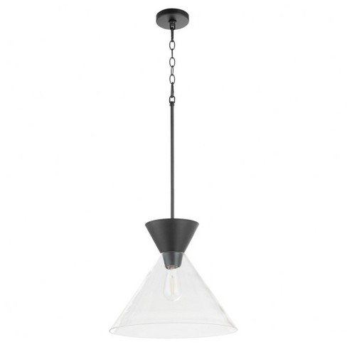 Quorum Lighting Beldar 1 - Light Pendant In Matte Black : Target