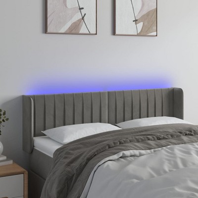 Vidaxl Led Headboard, Upholstered Headboard For Bed Home, Bed Headboard ...