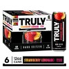 Truly Strawberry Lemonade Hard Seltzer - 6pk/12 Fl Oz Slim Cans : Target