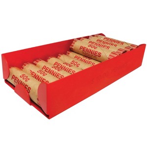 Nadex™ Coins Stackable Aluminum Penny Coin Tray, 4 Pack : Target