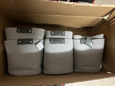 13" Decorative Coiled Rope Basket - Brightroom™ : Target