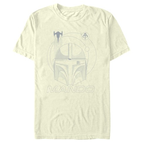 Men's Star Wars: The Mandalorian Mando Sketch T-shirt : Target