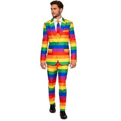 Suitmeister Men's Party Suit - Summer Rainbow - Multicolor - Size: Xl ...