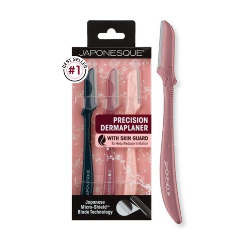 Japonesque Precision Dermaplaner Facial Brush Razors 3ct Target
