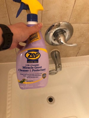 Zep Home Pro 2-in-1 Miracle Grout Cleaner And Protectant - 32 Fl Oz ...