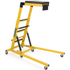 400 LBS Adjustable Engine Creeper, 48"-68" Collapsible Mechanic Seat ...