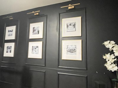 27" X 40" Matted To 24" X 36" Elevated Aluminum Poster Frame Black ...