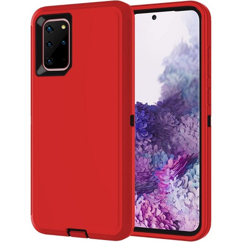 Entronix Heavy Duty Case For Samsung Galaxy S20, Triple-layer & Full Protection, Red : Target