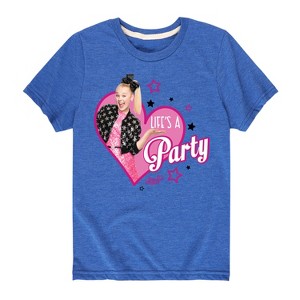 Boys' Jojo Siwa Life's A Party Short Sleeve Graphic T-shirt - Royal ...