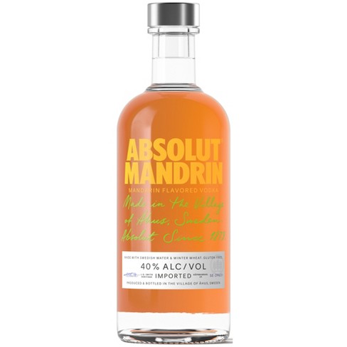 Absolut Mandarin Vodka - 375ml Bottle : Target