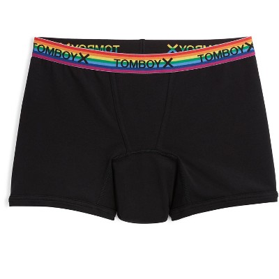 Tomboyx Women's First Line Period Leakproof 4.5" Inseam Boxer Briefs ...