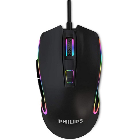 Philips Wired Pc Gaming Mouse, Adjustable Dpi Sensitivity, High Polling ...
