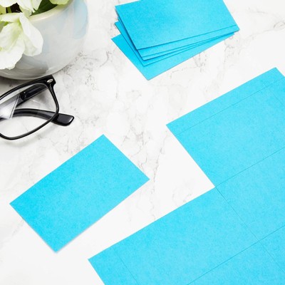 Buy Stockroom Plus 50 Sheets 500 Cards A4 Size Blue Printable Business ...