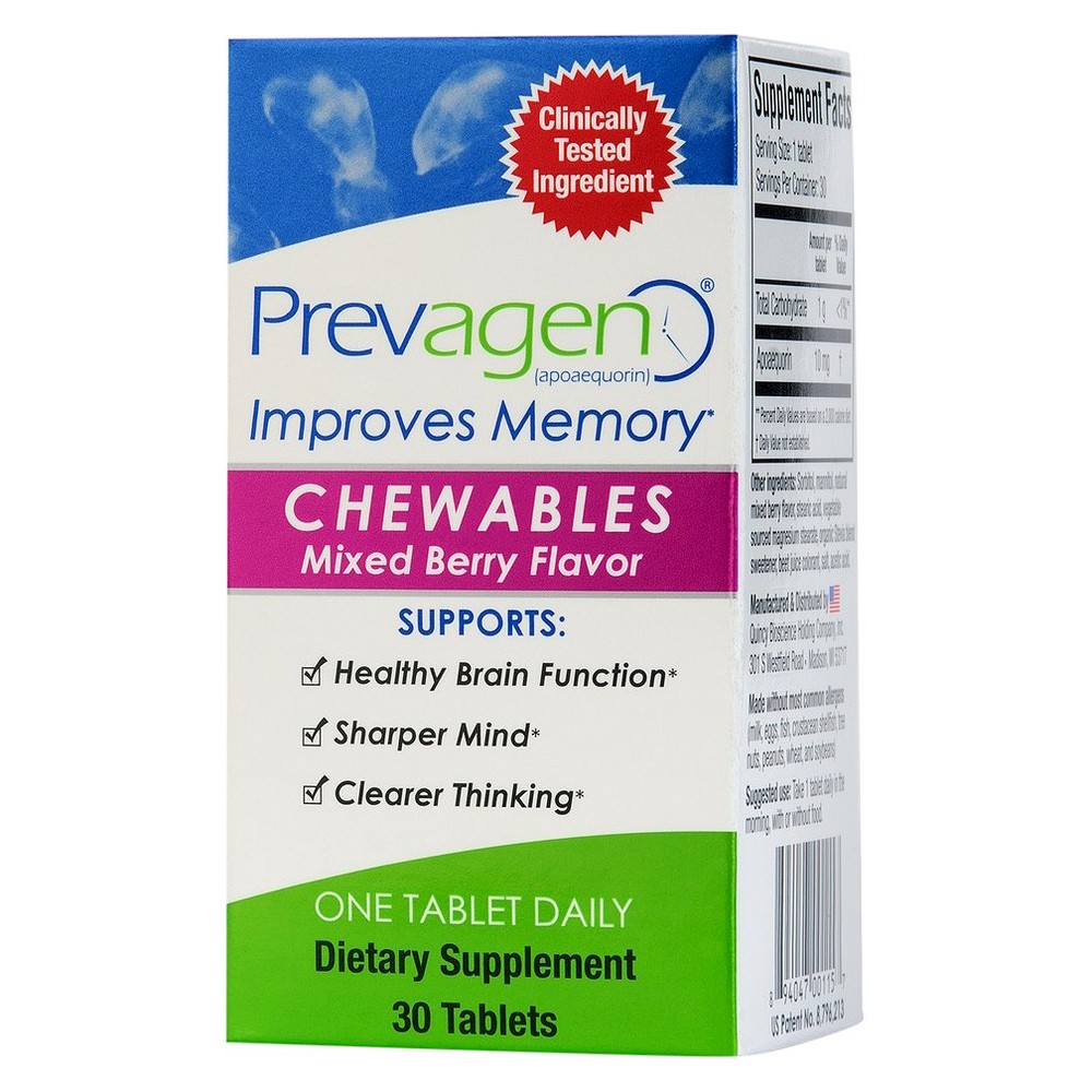 UPC 894047001157 - Prevagen Memory Chewable Dietary Supplement - Mixed ...