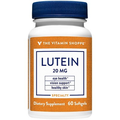 Doctor's Best Lutein With Lutemax 2020, 20 Mg, 60 Softgels : Target