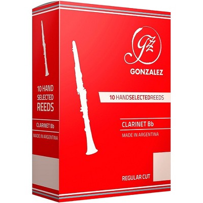 Gonzalez Regular Cut Bb Clarinet Reeds Strength 2.5 : Target