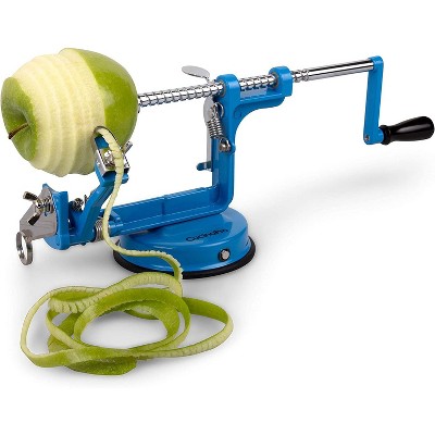 Apple Peeler And Corer By Cucina Pro - Long Lasting Chrome Cast Iron ...