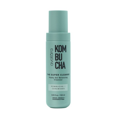 Avatara Kombucha The Super Cleanse Facial Cleanser - 4.05 Fl Oz : Target