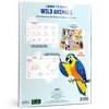 Eeboo: Learn To Draw Wild Animals Guidebook With Stickers Kit : Target