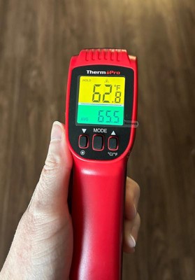 Thermopro Tp450w Dual Laser Temperature Gun For Cooking, Digital ...