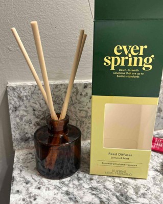 Liquid Reed Diffuser - Lemon & Mint - 2 Fl Oz - Everspring™ : Target