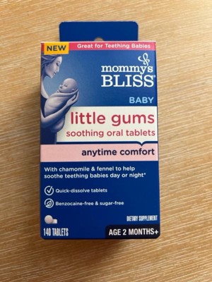 Mommy's Bliss Little Gums Soothing Oral Tablets - 140ct : Target